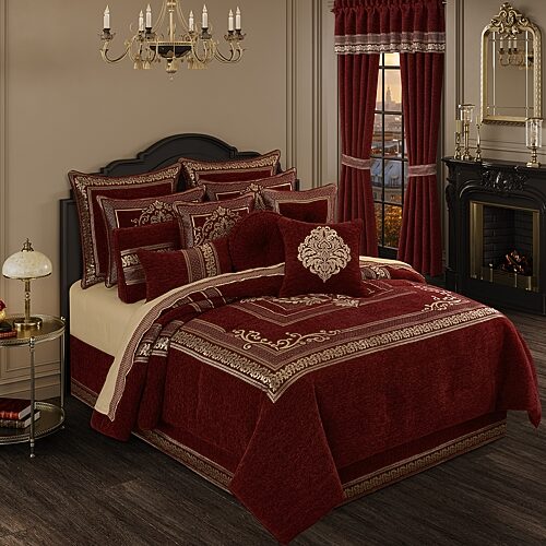 Click here for J Queen New York Laurenza 4-Pc. Comforter Set  Kin... prices