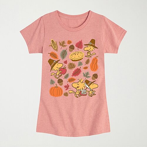 Click here for Girls Crew Neck Short Sleeve Snoopy Graphic T-Shir... prices