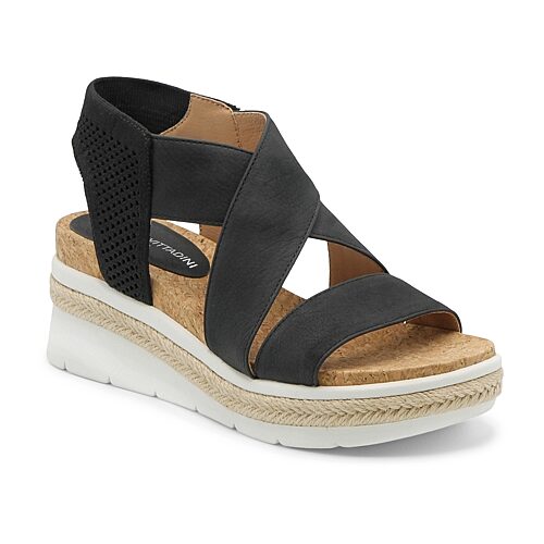 Click here for Adrienne Vittadini Womens Carri Wedge Sandals  6 M... prices