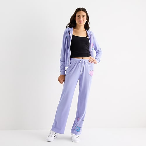 Click here for Womens Juniors Straight Mid Rise Hello Kitty Pull-... prices