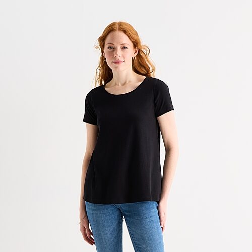 Click here for St. Johns Bay Womens Easy-on + Easy-off Crew Neck... prices