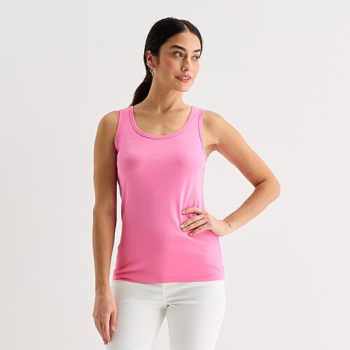 Click here for St. Johns Bay Womens Scoop Neck Sleeveless Tank To... prices