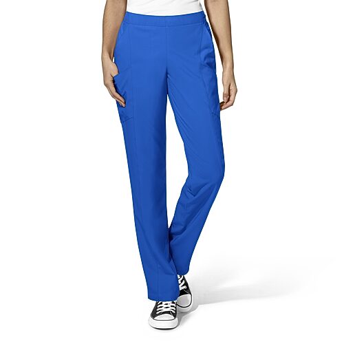 Click here for Wink Petite W123 Flat Front Cargo Scrub Pant - Roy... prices