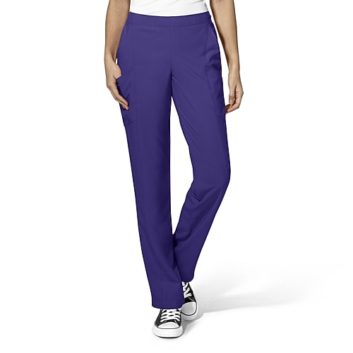 Click here for Wink Womens W123 Flat Front Cargo Scrub Pant - Gra... prices