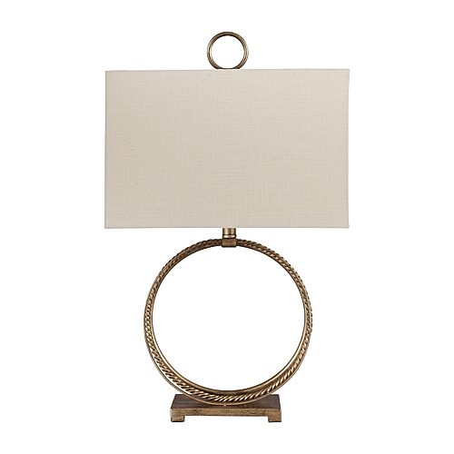 Click here for Signature Design by Ashley Antique Gold Circular M... prices