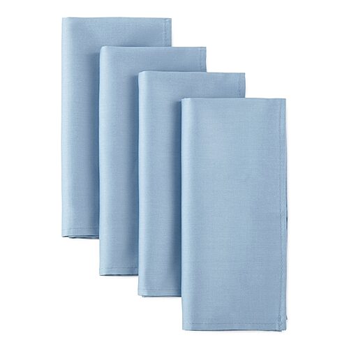 Click here for Homewear Mekia 4-pc. Napkins  One Size  Blue prices