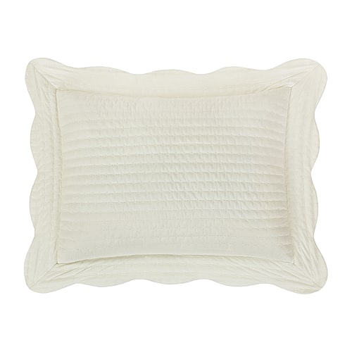 Click here for Queen Street Ashford Pillow Sham  One Size  Beige prices