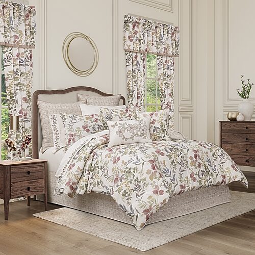 Click here for Royal Court Rosewood Botanical Leaf 4-Pc. Comforte... prices