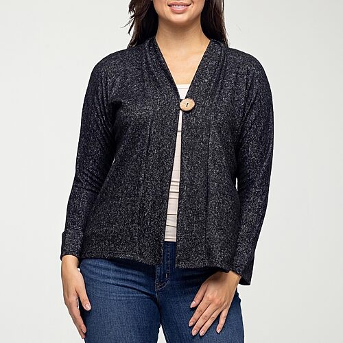 Click here for 24seven Comfort Apparel Womens Single Button Front... prices