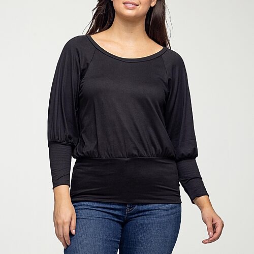 Click here for 24seven Comfort Apparel Womens Round Neck Long Sle... prices