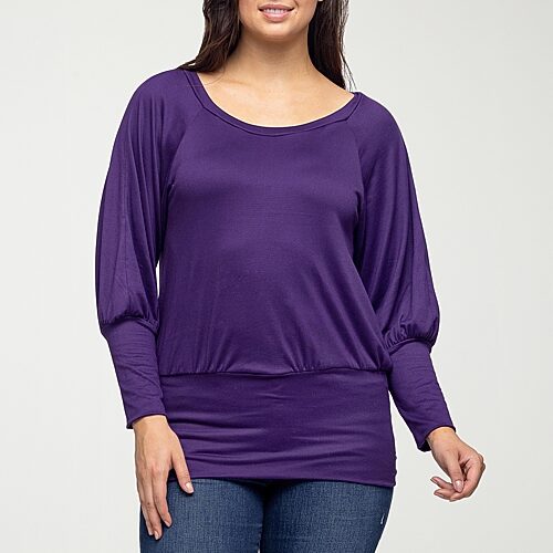 Click here for 24seven Comfort Apparel Womens Round Neck Long Sle... prices