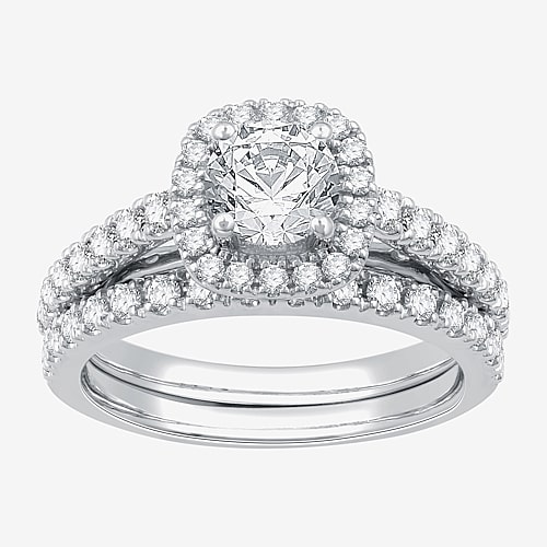 Click here for I Said Yes (G / Si1-Si2) Womens 1 1/2 CT. T.W. Lab... prices