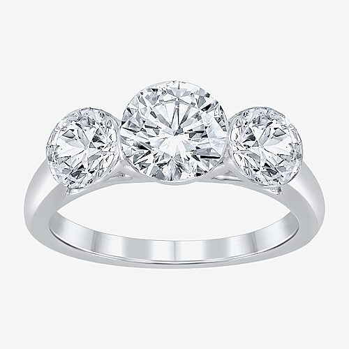 Click here for Floating Diamonds (F / Vs2) Womens 3 CT. T.W. Lab... prices