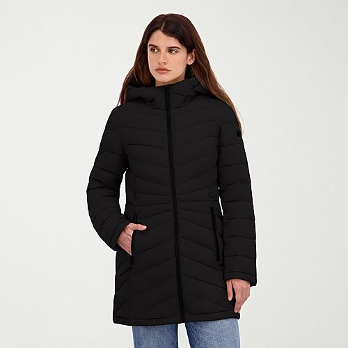 Click here for Hfx Womens Midweight Jacket  Medium  Black prices