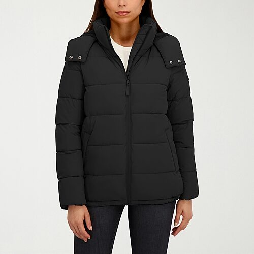 Click here for Hfx Womens Heavyweight Jacket  Medium  Black prices