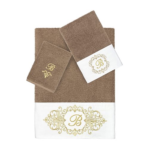 Click here for Linum Home Textiles Monica Gold Embellished 3-pc.... prices