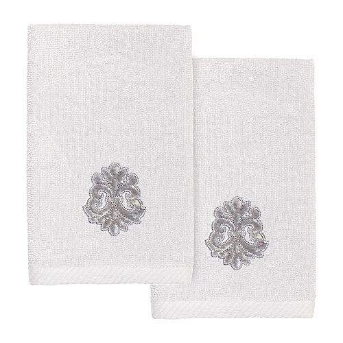Click here for Linum Home Turkish Cotton May Embellished 2-Pc. Fi... prices