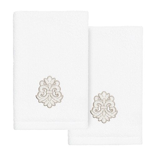 Click here for Linum Home Textiles May Embellished 2-pc. Embellis... prices