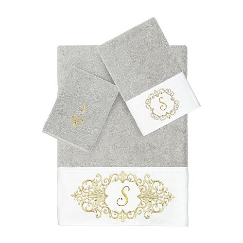 Click here for Linum Home Textiles Monica Gold Embellished 3-pc.... prices