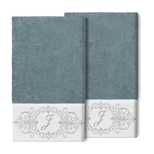 Click here for Linum Home Textiles Monica Silver Embellished 2-pc... prices