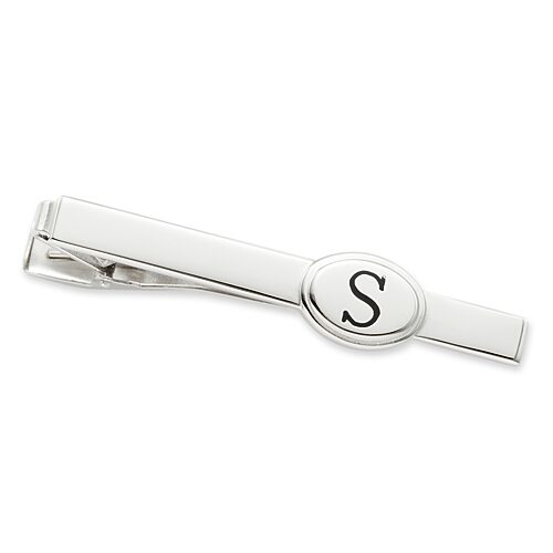 Click here for Personalized Tie Bar with Black Enamel  One Size... prices