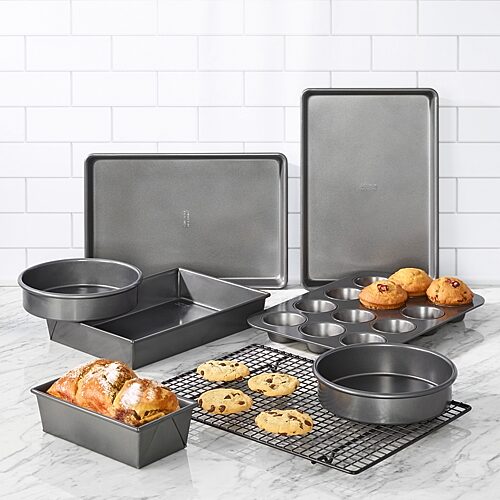 Click here for Chicago Metallic 8-pc. Bakeware Set  One Size  Sil... prices