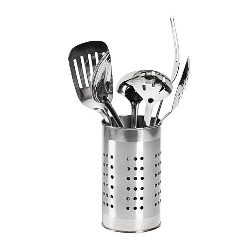 Basic Essentials Tub of Tools  Set of 7 - Silver-ton