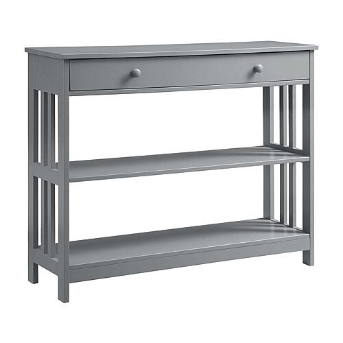 Click here for Convenience Concepts Mission 1-Drawer Console Tabl... prices