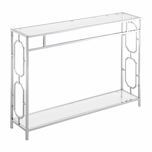 Click here for Convenience Concepts Omega Glass Top Glass Console... prices