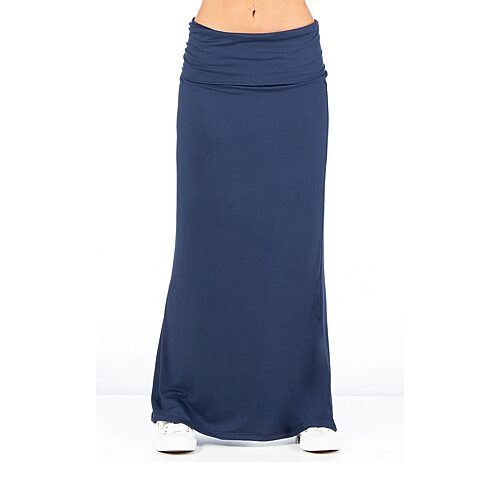 Click here for 24seven Comfort Apparel Womens Mid Rise Maxi Skirt... prices