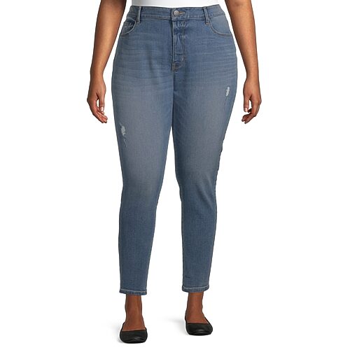 Click here for a.n.a Womens Plus Stretch Fabric High Rise Skinny... prices