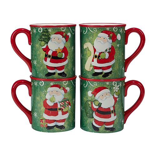 Click here for Certified International Holiday Magic Santa 4-pc.... prices