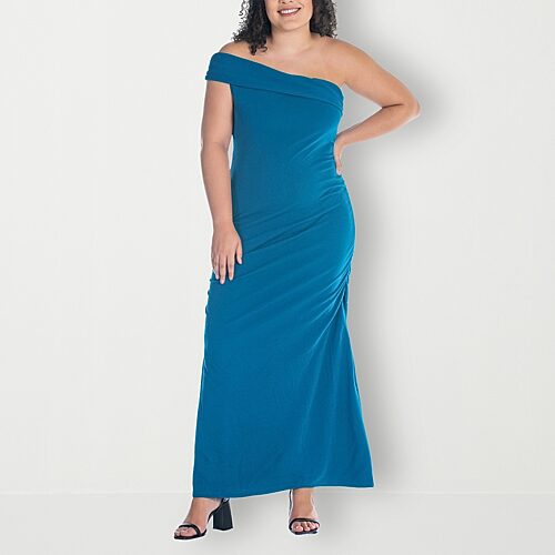 Click here for 24seven Comfort Apparel Plus Size Formal One Shoul... prices