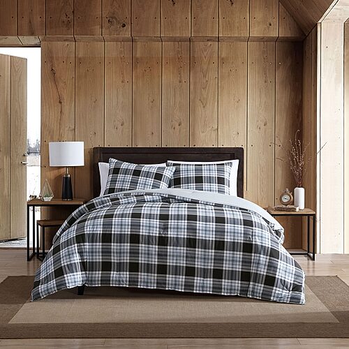 Click here for Eddie Bauer Lewis Duvet Cover Set  One Size  Blue prices
