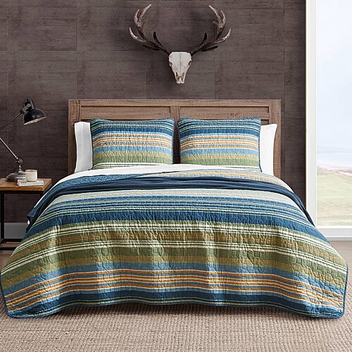 Click here for Eddie Bauer Yakima Valley Quilt Set  One Size  Blu... prices
