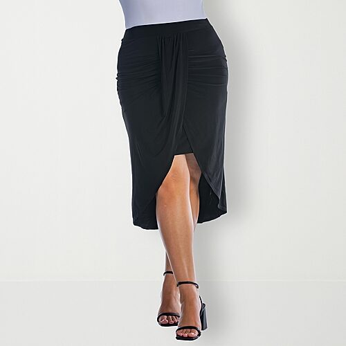 Click here for Plus Size 24/7 Comfort Apparel Knee Length Tulip M... prices