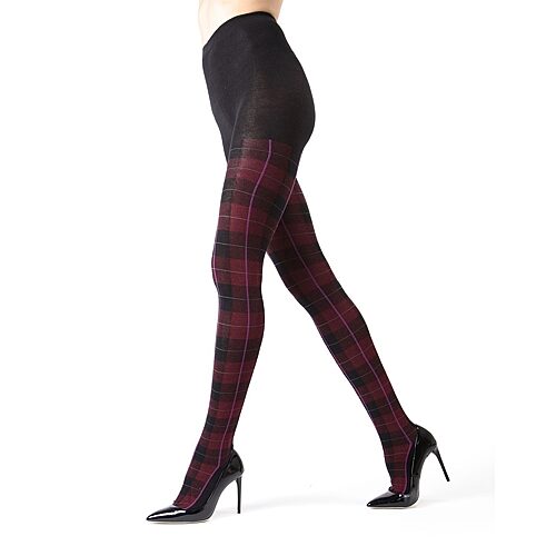 Click here for MeMoi Womens Tartan Plaid Sweater Plaid Tights  Me... prices
