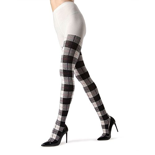 Click here for MeMoi Womens Tartan Plaid Sweater Plaid Tights  Sm... prices