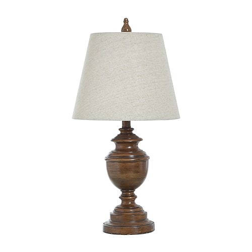 Click here for Stylecraft 12 W French Oak Table Lamp  One Size  B... prices