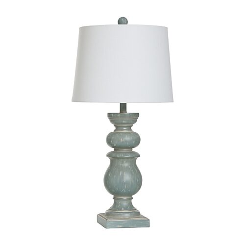 Click here for Stylecraft 30 Darcy Resin Table Lamp  One Size  Bl... prices