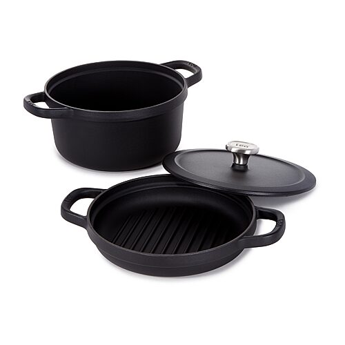 Click here for BergHOFF Graphite 3Pc Enamel Cast Iron Cookware Se... prices