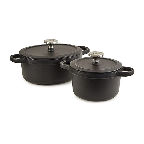 Click here for BergHOFF Leo Graphite 4pc Cast Iron Stockpot Set -... prices