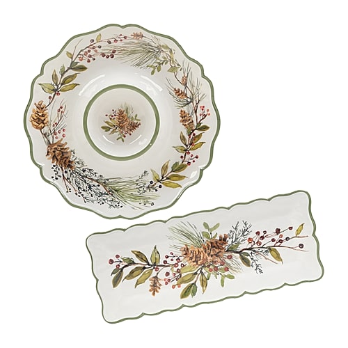 Click here for Certified International Winters Forest 2-pc. Melam... prices
