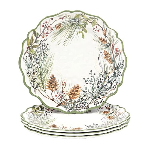 Click here for Certified International Winter Forest 4-pc. Melami... prices