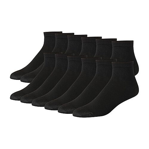 Click here for Hanes Ultimate Mens Multi-Pack 12 Pair Big and Tal... prices