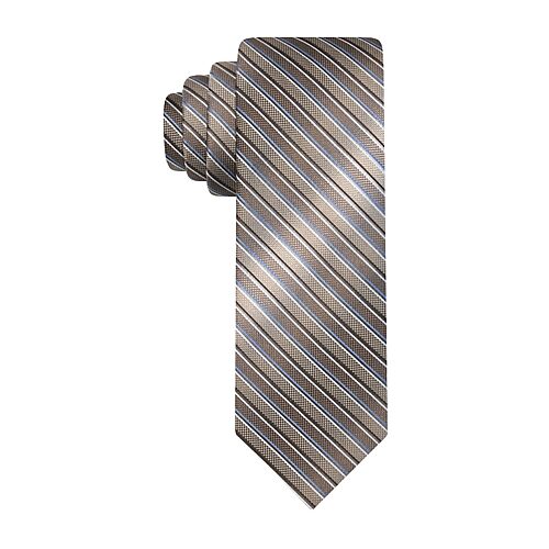 Click here for Van Heusen Peach Shaded Striped Tie  One Size  Bei... prices