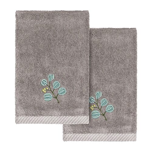 Click here for Linum Home Turkish Cotton Botanica Embellished 2-P... prices