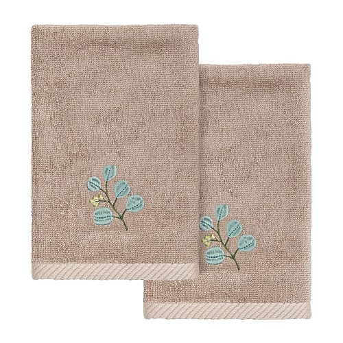 Click here for Linum Home Turkish Cotton Botanica Embellished 2-P... prices