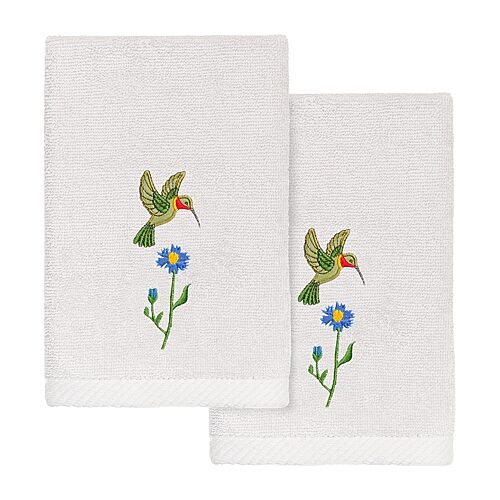 Click here for Linum Home Textiles Hada 2-pc. Embellished Fingert... prices