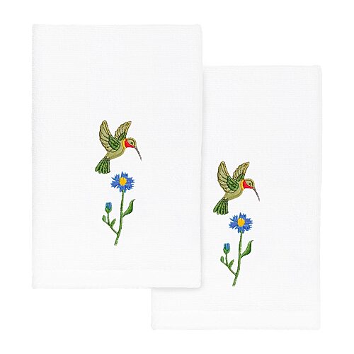 Click here for Linum Home Textiles Hada 2-pc. Embellished Fingert... prices